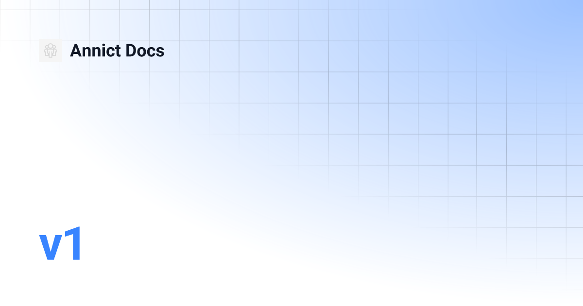 v1 | Annict Docs